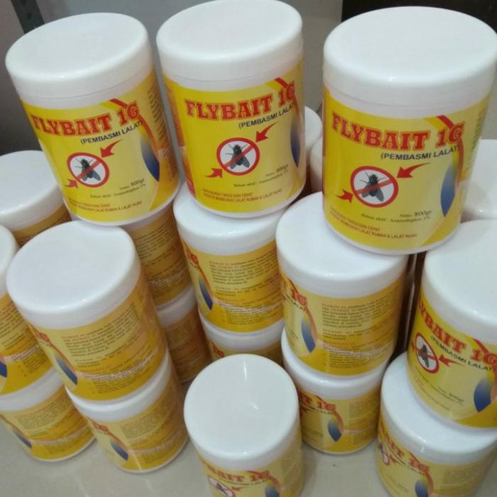 Jual Racun lalat tabur obat racun lalat murah fly bait isi 800gr - Kota ...