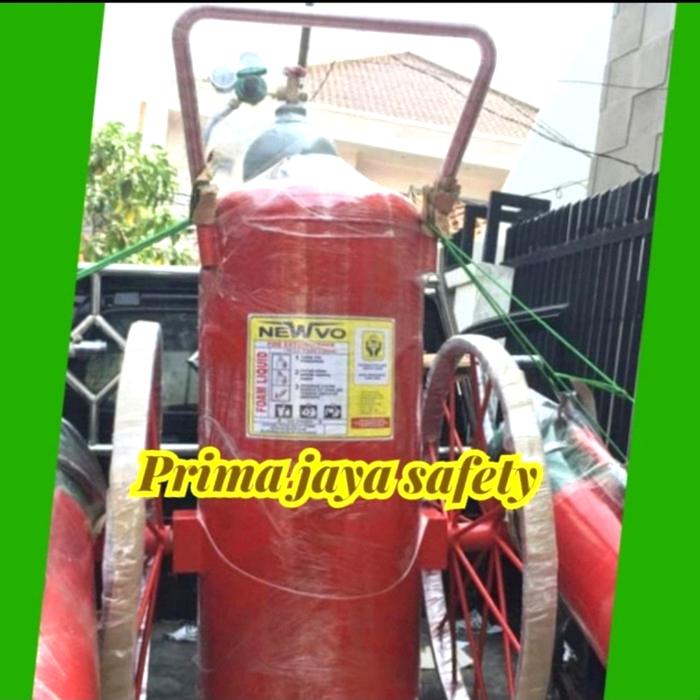 Jual Apar newvo 80 kg abc powder nitrogen+trolly roda pedati fire ...