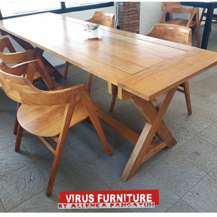 Jual meja makan minimalis kayu jati jepara - Kab. Jepara - Garasi ...