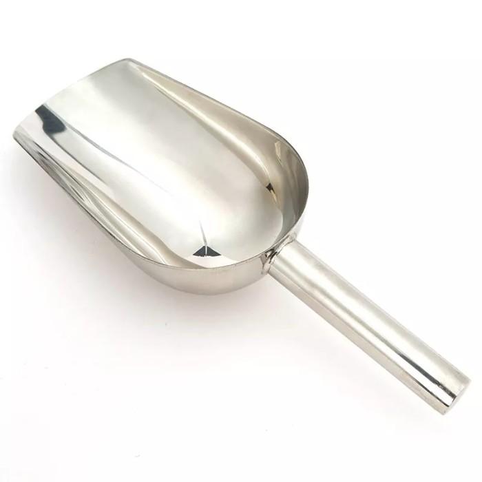 Jual Skop Es Batu serokan Tepung besi STAINLESS STEEL scoop 12" skup ...