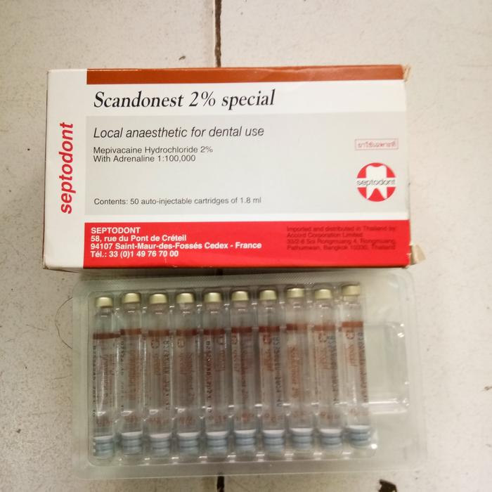 Jual Anastesi Scandonest - Kota Bekasi - dentalyono | Tokopedia