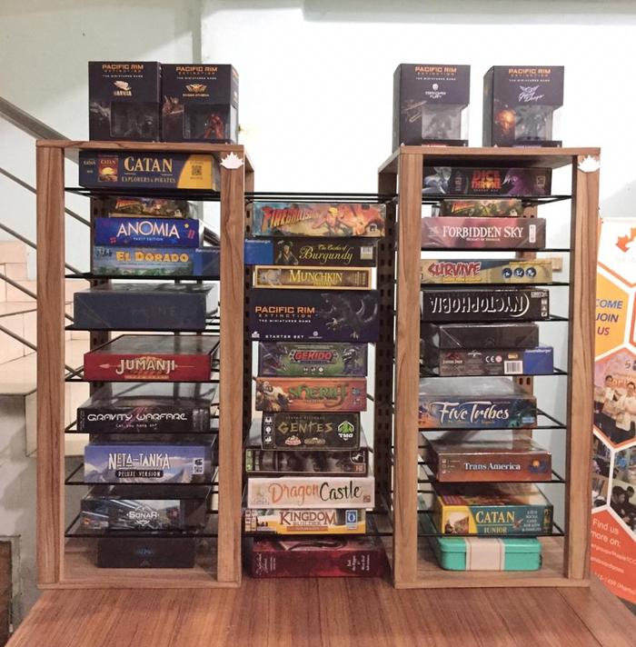 Jual Rak Board Game/ Board Game Shelves - Kota Bandung - The Maple ...