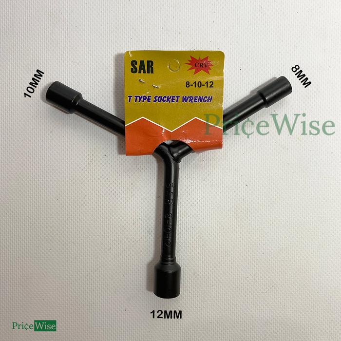 Jual Kunci Sock Y 8-10-12 mm / Y Type Wrench / Kunci Sok SAR - Kota ...
