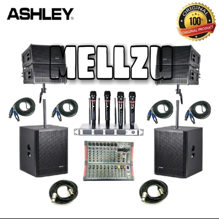 Jual Paket Sound System Array Ashley SA10P Subwoofer SA18A Original ...