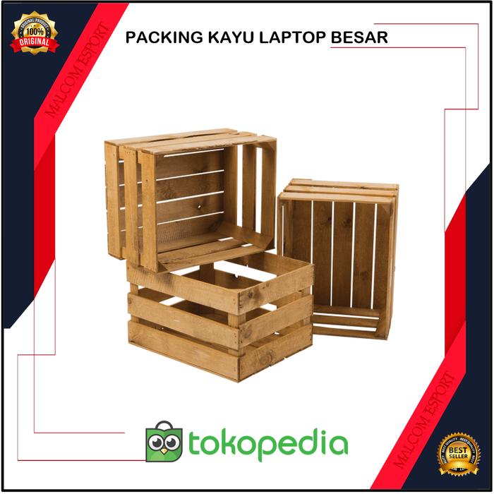 Jual Packing Kayu Laptop Standar Ukuran 15 inch Sampai 17 Inch ...