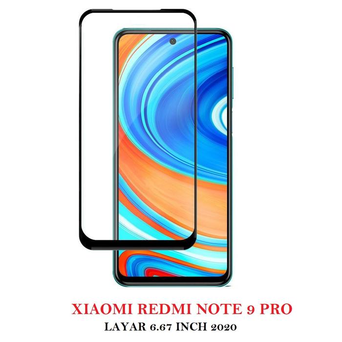 Jual Tempered Glass 5D REDMI NOTE 9 PRO Anti Gores Full Cover Layar ...