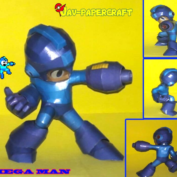 Jual Megaman Papercraft - Kab. Bekasi - Papercraft Tiviti | Tokopedia