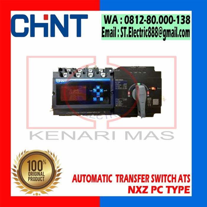 Jual Automatic Transfer Switch ATS CHINT / NXZ / 4P 250A 50KA / 4x250 ...