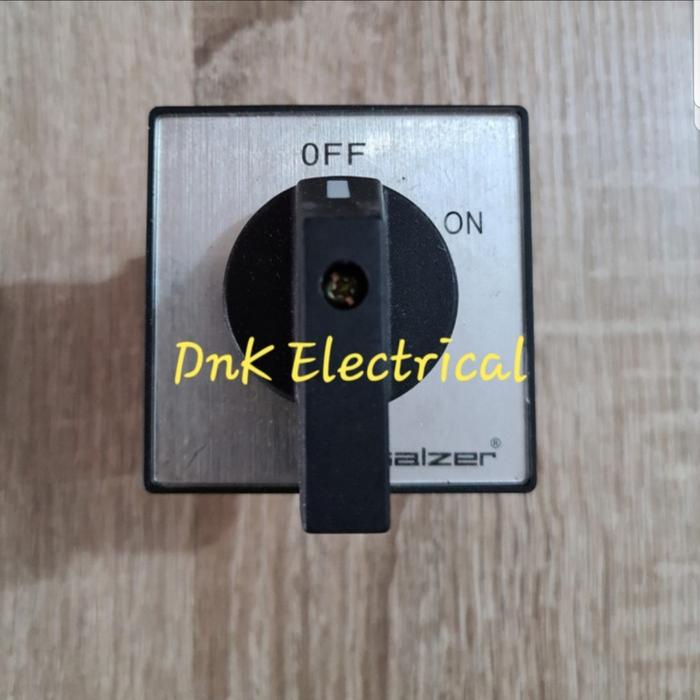 Jual Selector Switch On Off 3 Pole 16A Merk Salzer Type SA16-2-2-61003 ...