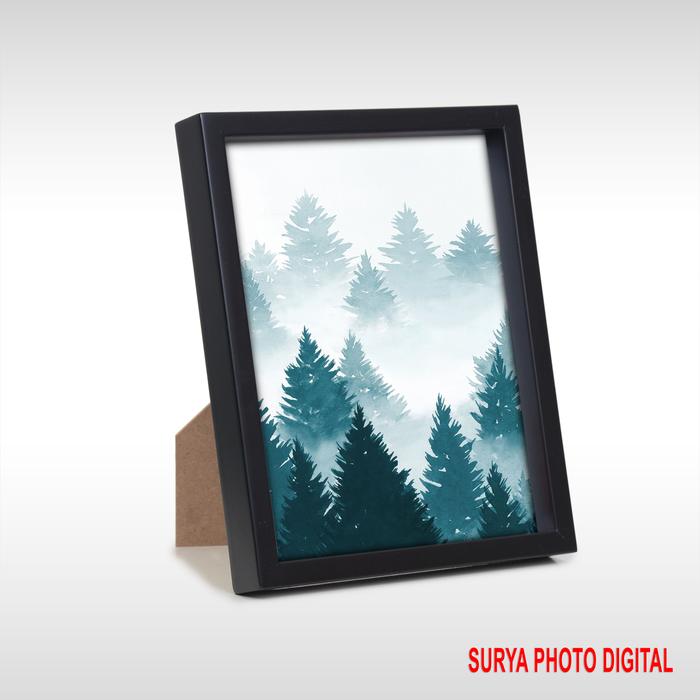 Jual Frame Foto 3D Minimalis Ukuran 8R Warna Hitam - Kota Tangerang ...