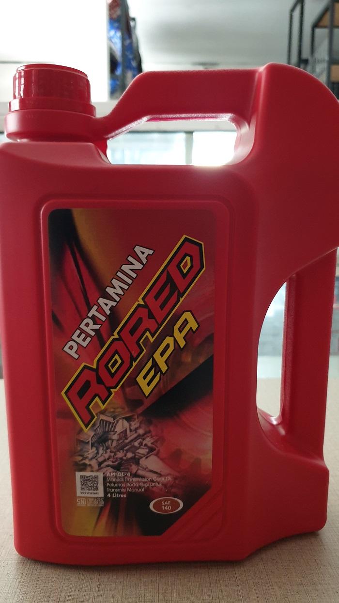 Jual Oli Gardan Pertamina RORED EPA SAE 140 4 liter Original - Kab ...