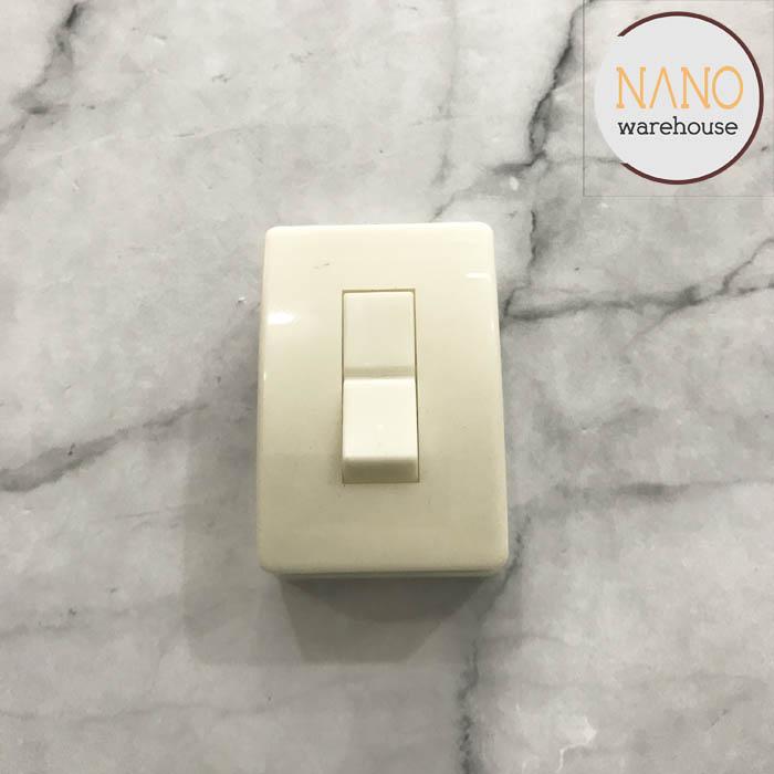 Jual Switch Saklar Engkel Piano Outbow OB Timbul HSC Warna Putih - Kota ...