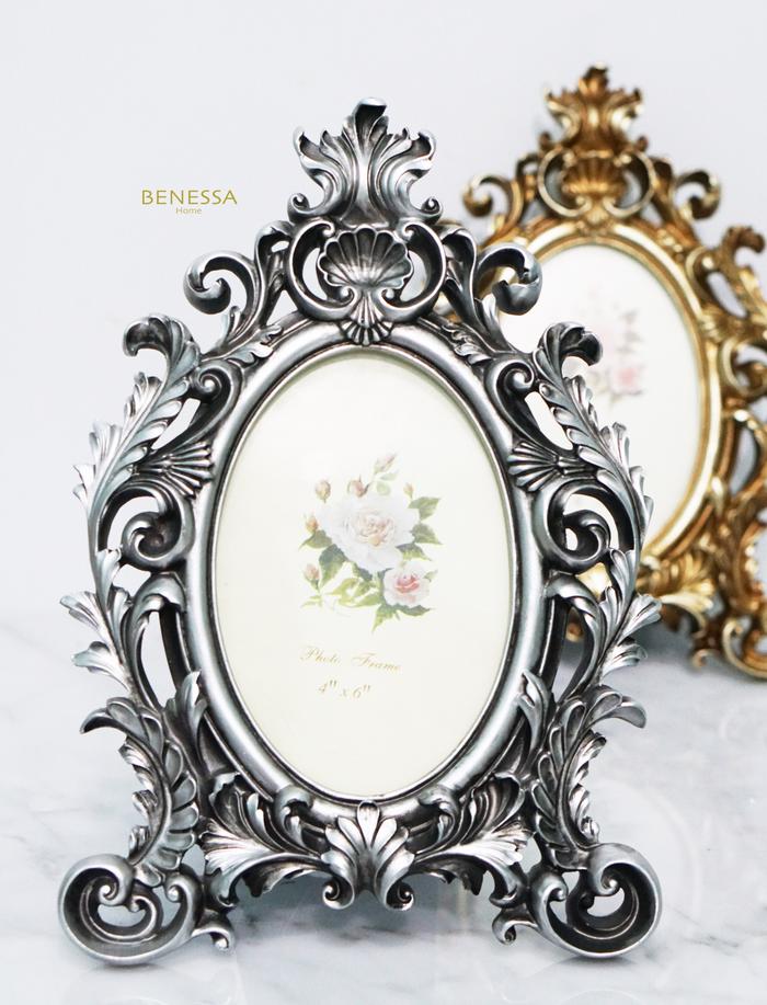 Jual Classic Vintage Rustic Gold Photo Frame | Bingkai Foto Klasik [6 ...