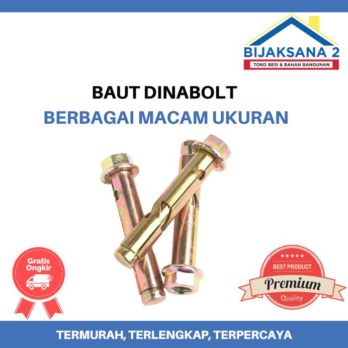Jual BAUT DINABOLT - 8X85 - Kab. Karawang - TB BIJAKSANA | Tokopedia