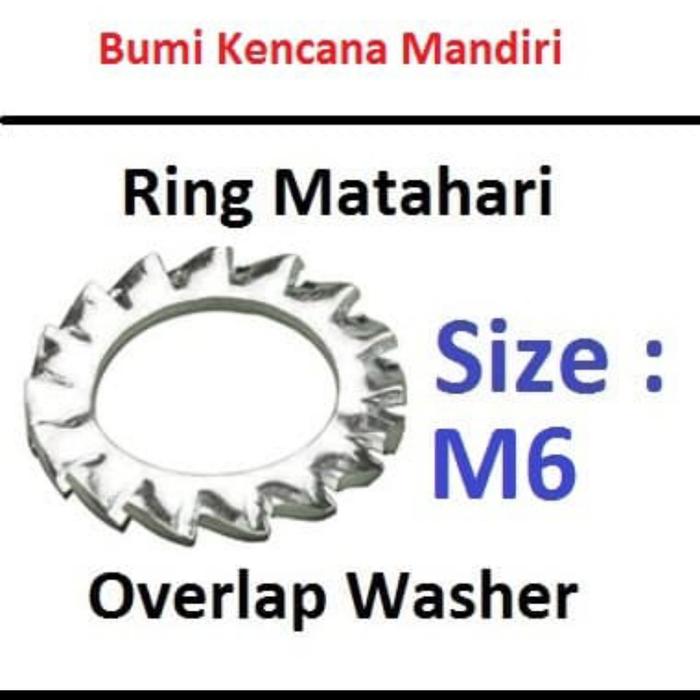Jual ring matahari overlap lock washer m6 - Jakarta Barat - Pagodamj ...