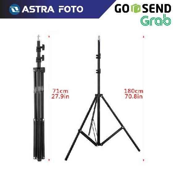 Jual Portable Light Stand Tripod 180cm for Studio Lighting - Lightstand ...