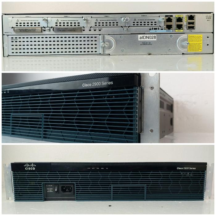 Jual Router Cisco Gigabit Seri 2900 / Router Serat Cisco CISCO2911 ...