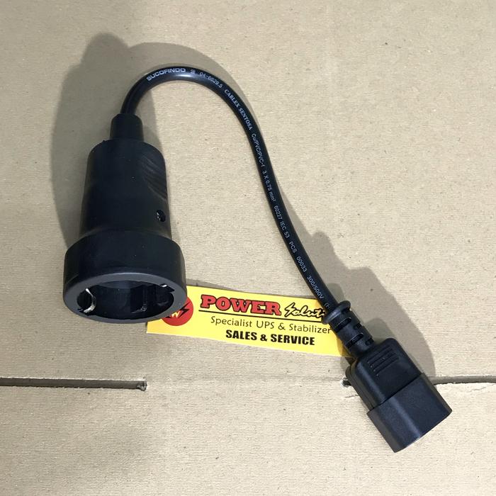 Jual Jek Jack Pdu Soket Adapter Konverter Colokan Perubah Output Ups ...