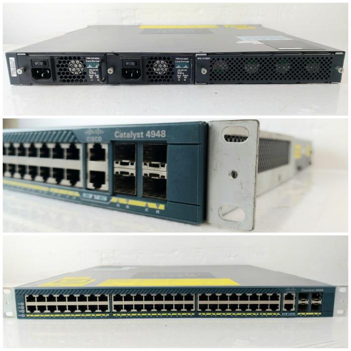 Jual CISCO Switch 48-Port Gigabit Layer 3 Switch 4948-E 4948-S ...