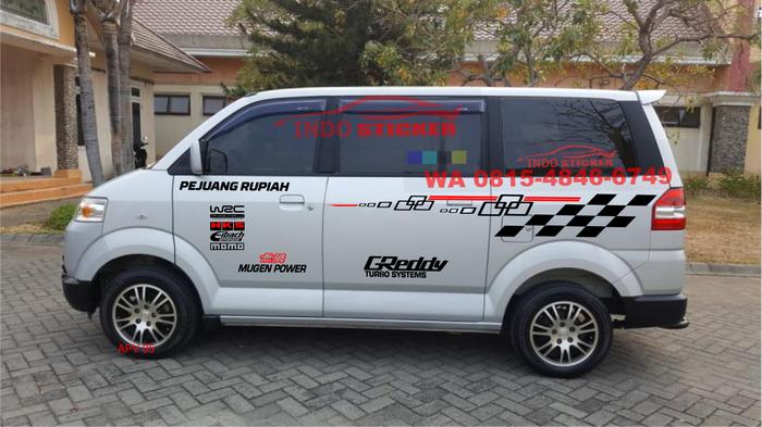 Jual Stiker mobil Suzuki apv stiker cutting mobil apv terbaru termurah ...