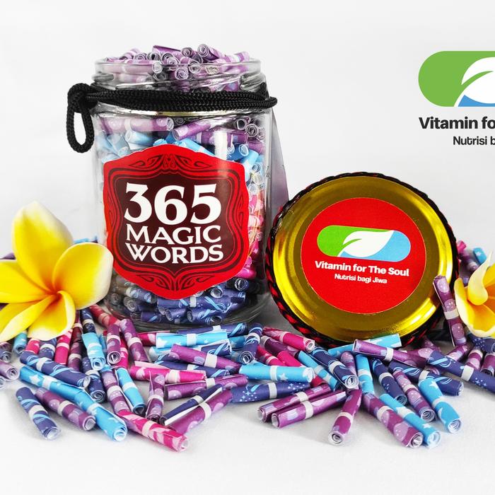 Jual Kado Hadiah Unik 365 Magic Words (Jar Kata-kata Motivasi) - Kota ...