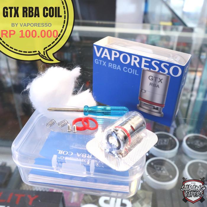 Jual GTX RBA COIL RBA TARGET GTX PM80 AUTHENTIC BY VAPORESSO - Jakarta ...