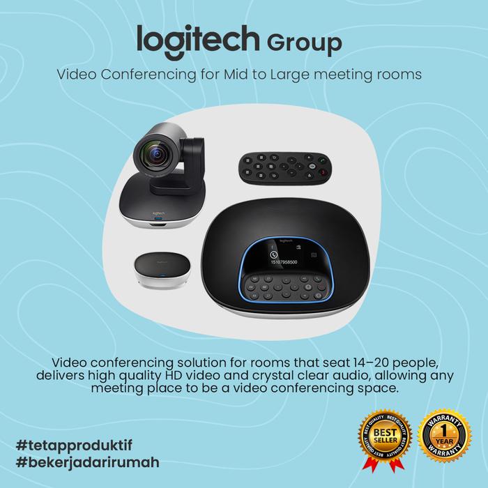 Jual Logitech Group - Camera HD PTZ camera - Jakarta Barat - Inovasi ...