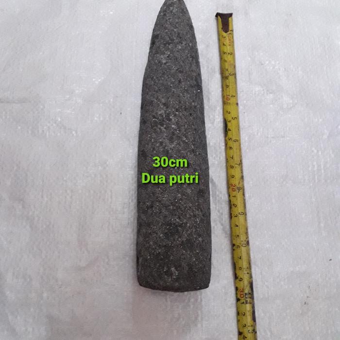 Jual Tumbukan/Alu batu kali asli pahat panjang 30cm - Jakarta Utara ...