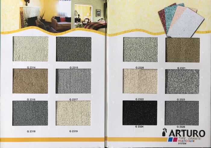 Jual Cat Tekstur Arturo Type Granit (G) ukuran pail (20Kg) - Jakarta ...