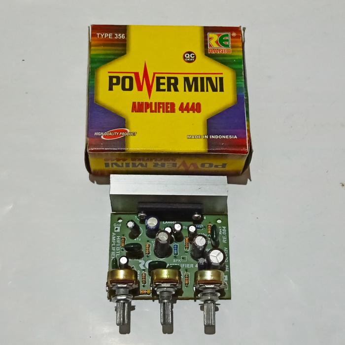 Jual KIT Power Amplifier Mini BTL IC LA4440 - Kab. Jember - Electronic ...