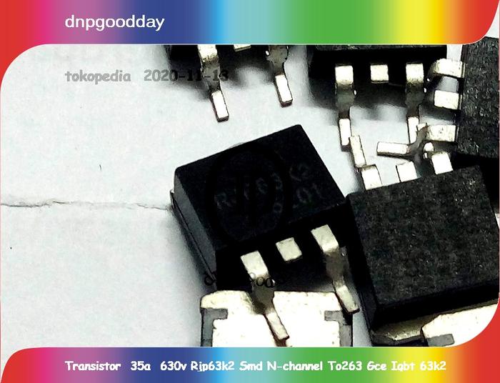 Jual Transistor 35a 630v Rjp63k2 Smd N Channel To263 Gce Igbt 63k2 ...