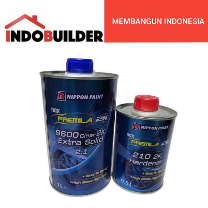 Jual NAX PREMILA 9600 2K PU CLEAR COAT EXTRA SOLID 1,5 LT SET NIPPON PAINT - Kab. Tangerang ...