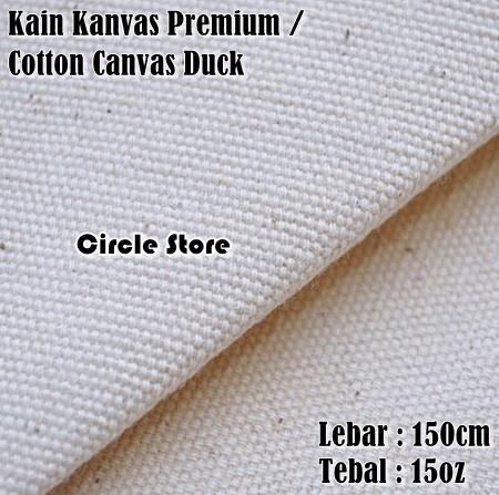 Jual Kain Kanvas Katun Duck / Cotton Canvas Premium / Bahan Tas Kanvas ...