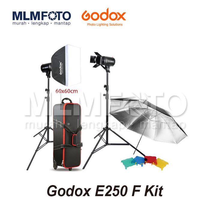 Jual Godox E250 F Kit - Jakarta Pusat - MLMFOTO | Tokopedia