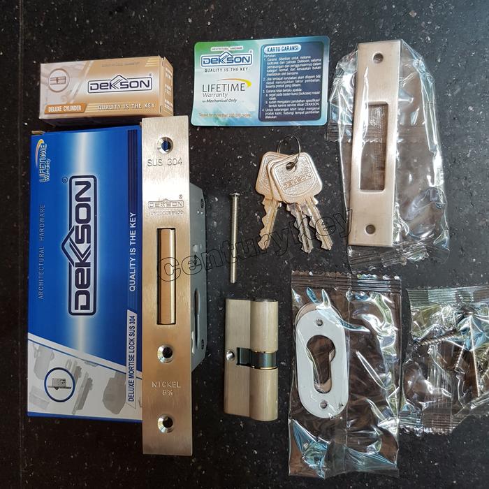 Jual Mortise Lock Sliding Dekkson MTS SLD DL 84100 Dekson Kunci Pintu ...