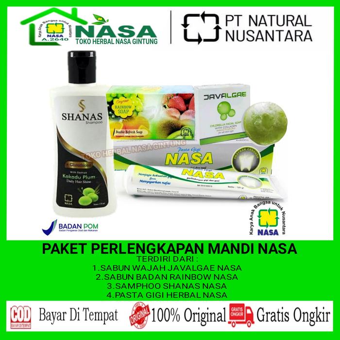 Jual SABUN NASA SAMPO NASA ODOL NASA PAKET PERLENGKAPAN MANDI NASA ...