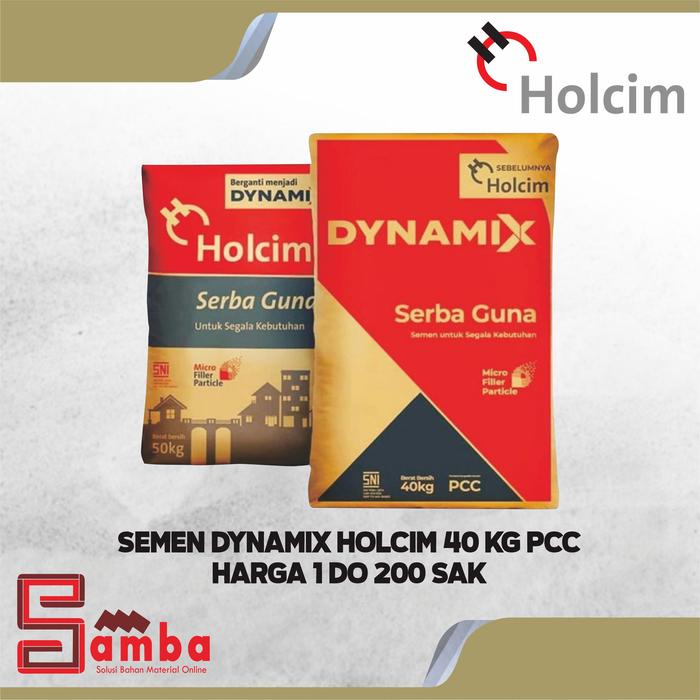 Jual SEMEN DYNAMIX HOLCIM 40 KG PCC HARGA 1 DO 200 SAK - Kota Tangerang ...