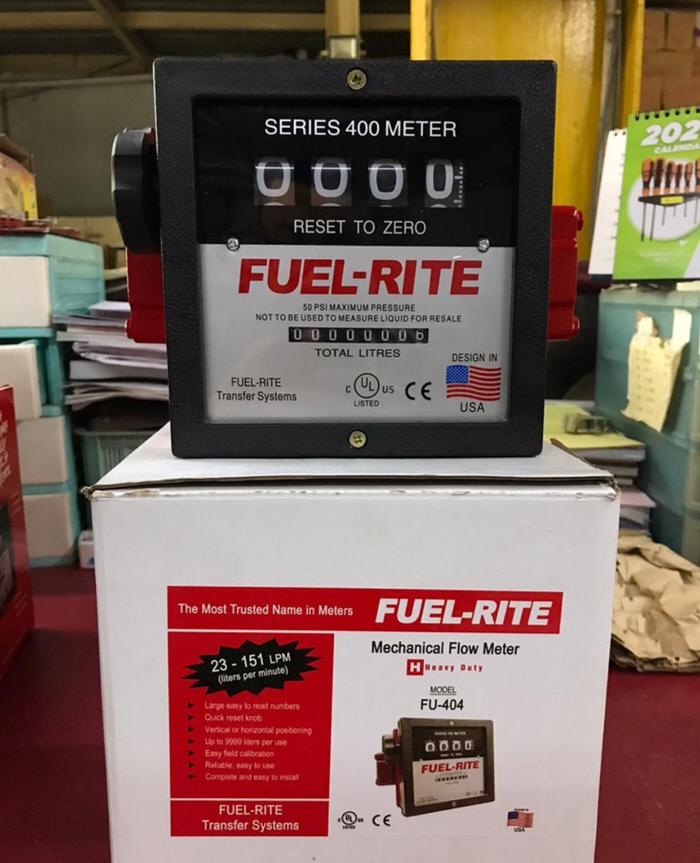 Jual meteran solar flow meter 1,5inc 4digit merk FUEL RITE - Jakarta ...