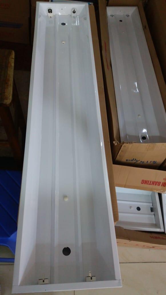 Jual Kap Lampu TL LED Cover Acrylic 2x36W - Kota Bekasi - Tukang Lampu ...