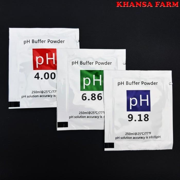 Jual Satu Set 3 Bungkus Serbuk Bubuk Kalibrasi Ph Meter Ph Buffer Powder Ph - Jakarta Utara ...