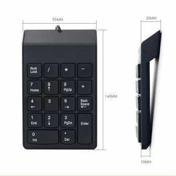 Jual Numeric Keyboard/keypad Taffware Wireless 2.4 Ghz Jarak10 Meter Di Seller Velvet Store ...