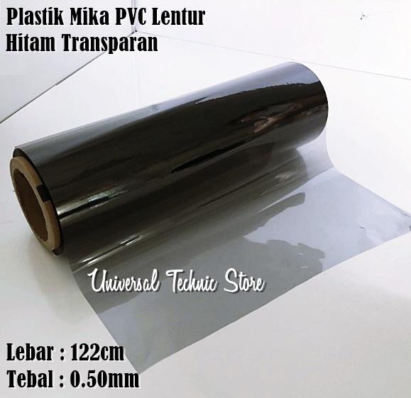 Jual Plastik Mika Lentur PVC Warna Hitam Lebar 122cm Tebal 0,50mm - 0.30mm, Cokelat - Jakarta ...
