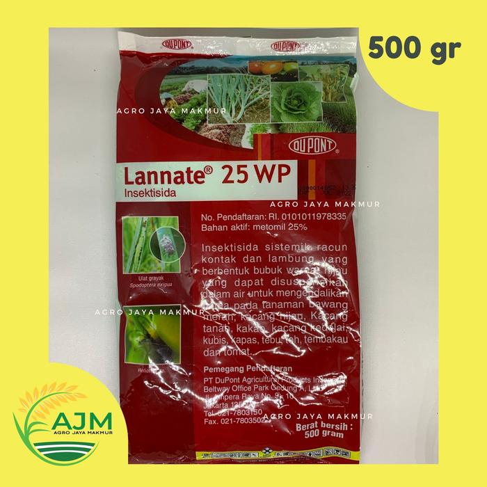 Jual Lannate 25WP 500gr Insektisida Obat Hama Ulat Tanaman | Lannate ...