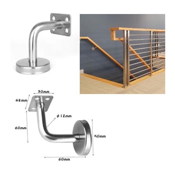 Jual Pegangan Dudukan Railing Tangga Stainless - Tipe Railing Datar ...