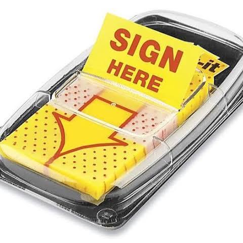 Jual SIGN HERE POST IT 3M ASLI - Jakarta Selatan - Maju Lestaria ...