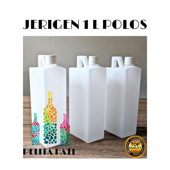 Jual BOTOL JERIGEN/ DIRIGEN/ JIRIGEN/ DIRIJEN 1 LITER HARGA DISTRIBUTOR ...
