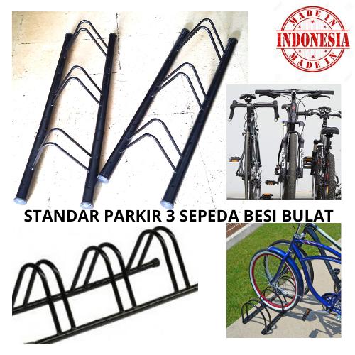 Jual BIKE STAND PARKIR SEPEDA 3 STANDAR UNTUK 3 SEPEDA 113112 - Jakarta ...