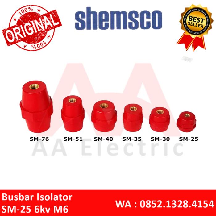 Jual Busbar Isolator SM-25 / SM25 6kv M6 Shemsco - Jakarta Pusat - AA Electric Online | Tokopedia