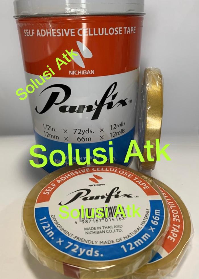 Jual isolasi panfix 1/2 inch x 72 yard - Jakarta Barat - solusi plastik ...