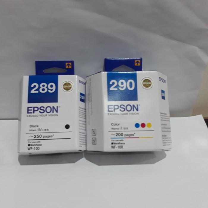 Jual Tinta Epson 289 Black & 290 Color Original 1 set - Jakarta Pusat ...